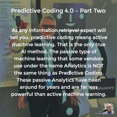 Predictive Coding 40 Nine Key Points Of Legal Document Review Part Two