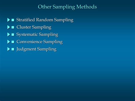 Ppt Chapter 7 Sampling And Sampling Distributions Powerpoint