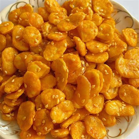 Sliced Broad Beans With Flowery Fragrance Osmanthus Sesame Flavour Fava