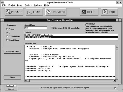 Using Proact To Generate Source Code For An Agent Download