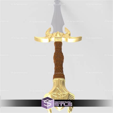 Cosplay Stl Files Heimdall Sword Thor 3d Print Wearable Specialstl