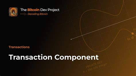 Transaction Structure The Bitcoin Dev Project