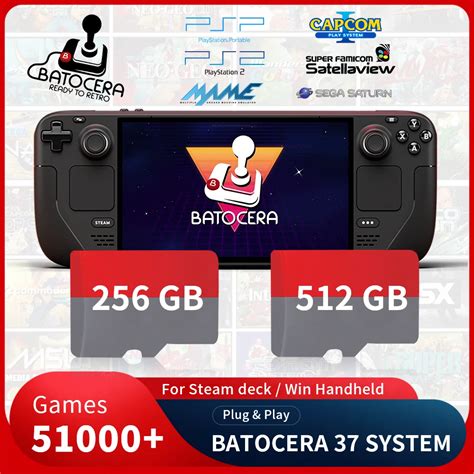 Latest Batocera 37 System Game Tf Card For Steam Deck Windows Pc Mac