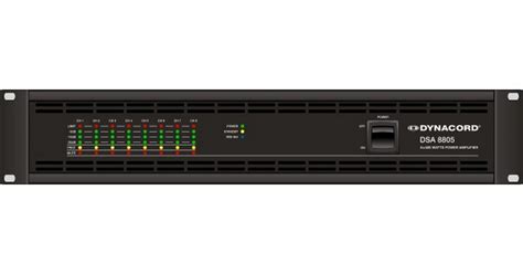 Восьмиканальный цифровой усилитель мощности Dynacord DSA 8805 / 220 ...
