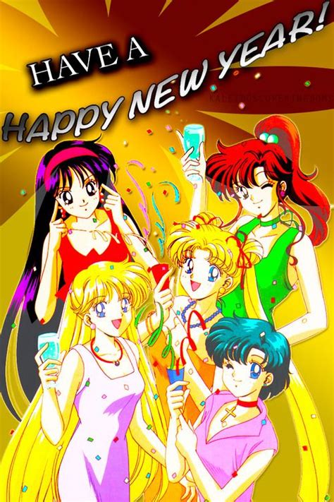 Sailor Moon Happy New Year Arte Delle Anime Cartoni Animati Immagini