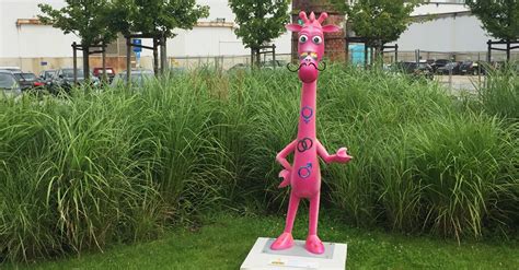 Großstadtsafari Giraffe „bützchen Von Caroline Frier