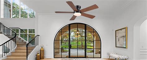 Ayaoty Flush Mount Ceiling Fan With Light And Remoteapp 48 Low