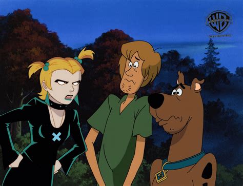 Scooby Doo And The Witchs Ghost Original Production Cel With Matching