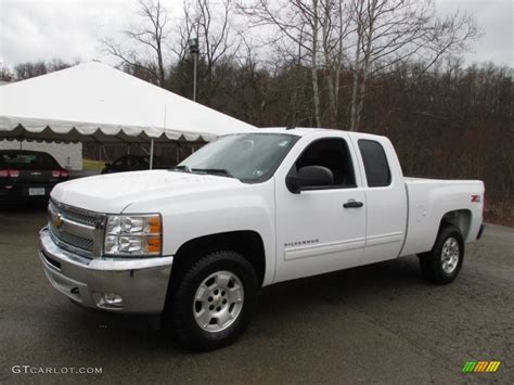 2013 Summit White Chevrolet Silverado 1500 Lt Extended Cab 4x4