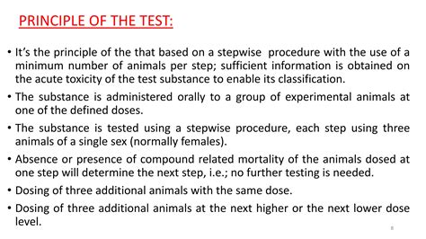 Oecd Guideline For Acute Oral Toxicity Tg 423 Pptx