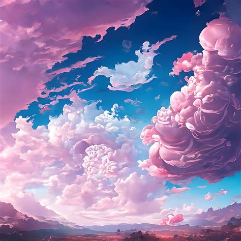 Cotton Candy Clouds Wallpapers 4k Hd Cotton Candy Clouds Backgrounds On Wallpaperbat