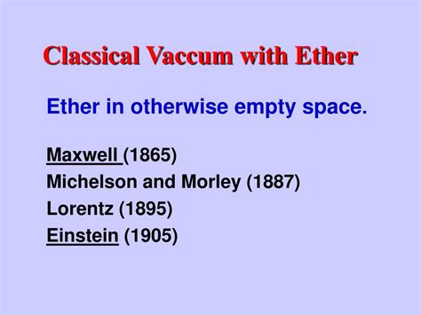 Ppt Classical And Quantum Vacuum Powerpoint Presentation Free