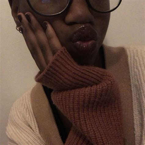 Dark Red Lipstick