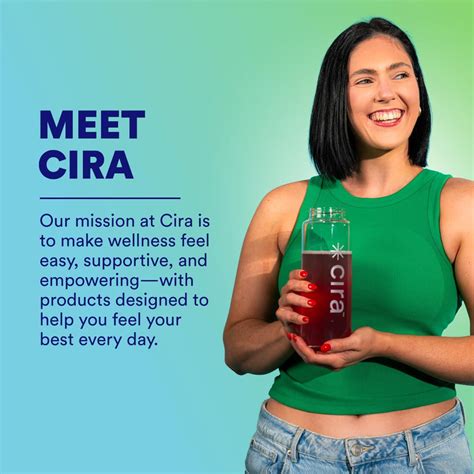 Cira Hydration Gut Health Powder 45 Servings Electrolyte Drink M