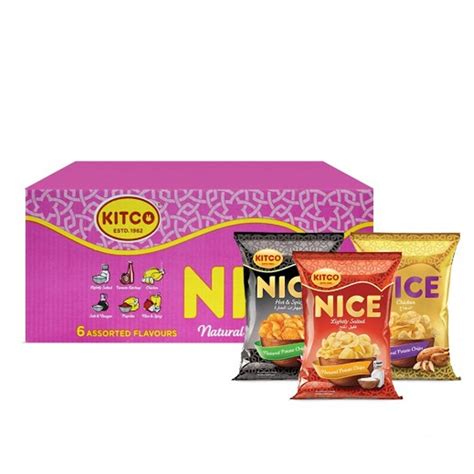 Kitco Nice Assorted Potato Chips 20 X 22 G Online At Best Price Lulu