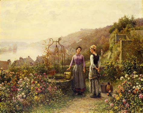 At The Well Daniel Ridgway Knight