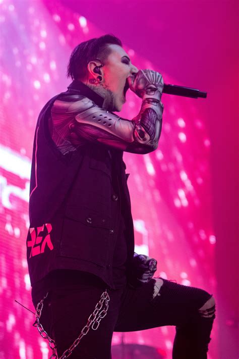 Chris Motionless Screaming