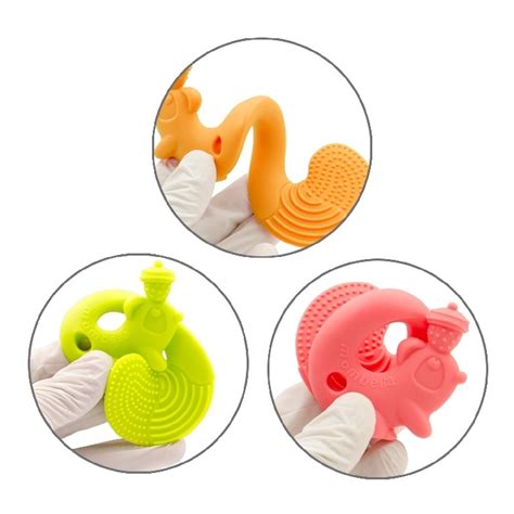 Mombella Gryzak Wiewiórka Zabawka Squirrel Blue Mombella Sklep Empik Com