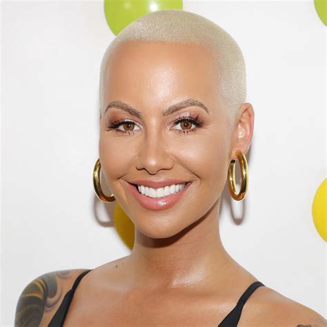 Amber Rose Heart Hair