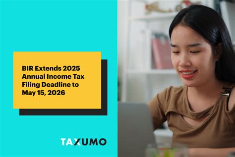 Bir Extends 2025 Annual Income Tax Filing Deadline To May 15 2026