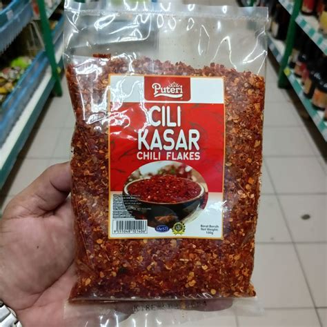 Chili Flakes Puteri Cili Kasar 100g Shopee Malaysia