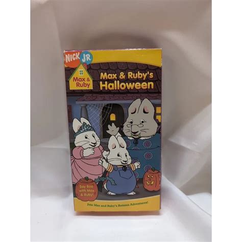 Max And Ruby Max And Rubys Halloween Animated Vhs Video 6 Episodes Nick Jr £22 18 Picclick Uk