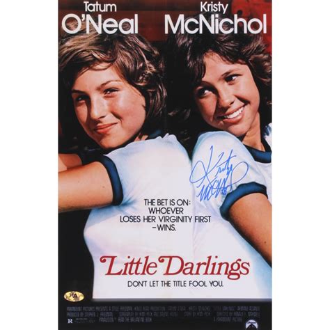 Kristy Mcnichol Signed Little Darlings 11x17 Photo Mab Hologram