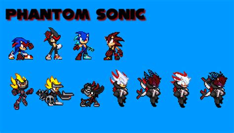 Phantom Sonic Forms And Titans Sonic By Superretroclassic81 On Deviantart