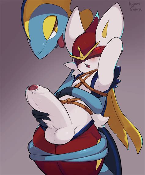 Rule 34 Aceburn Ambiguous Gender Anthro Anthro On Anthro Assisted Exposure Balls Big Penis