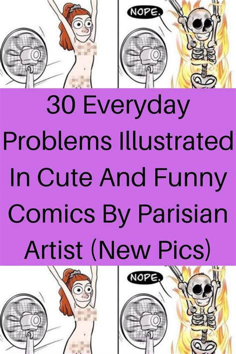 30 Everyday Problems Illustrated In Cute And Funny Comics By Parisian