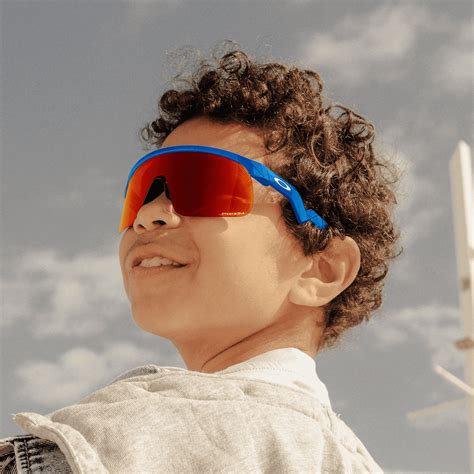 Oakley Resistor Youth Fit Sunglasses With Polished White Frame And
