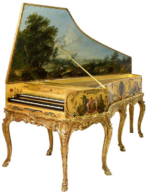Louis Xv Golden Harpsichord