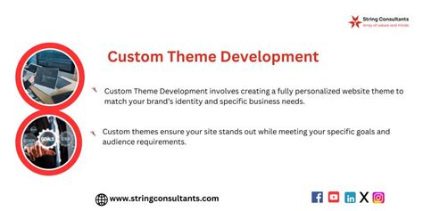 Custom Theme Development Tailored For Your Brand String Consultants