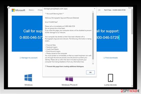 Remove “malicious Pornographic Spyware Riskware Detected” Virus Removal Instructions May