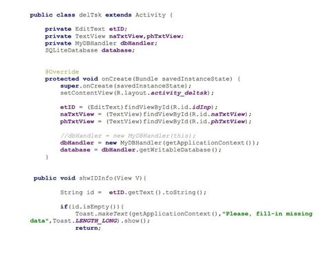 Solved Fill The Missing Part Dedicated For Record Delete Chegg