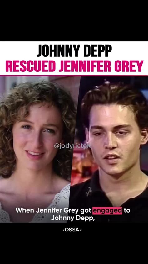 Jennifer Grey Reflects On Johnny Depp Relationship Tiktok
