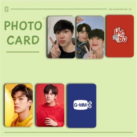 Jual Photocard Thailand Actor Gmmtv Cutie Pie The Series Ohmnanon