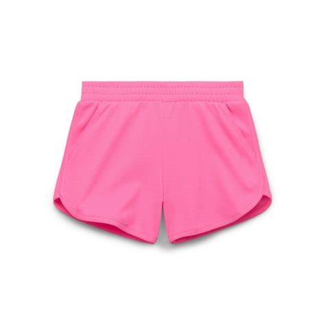 Athletic Works Girls Active Core Shorts Sizes 4 18 Plus Lightweight Breathable Moisture Wicking