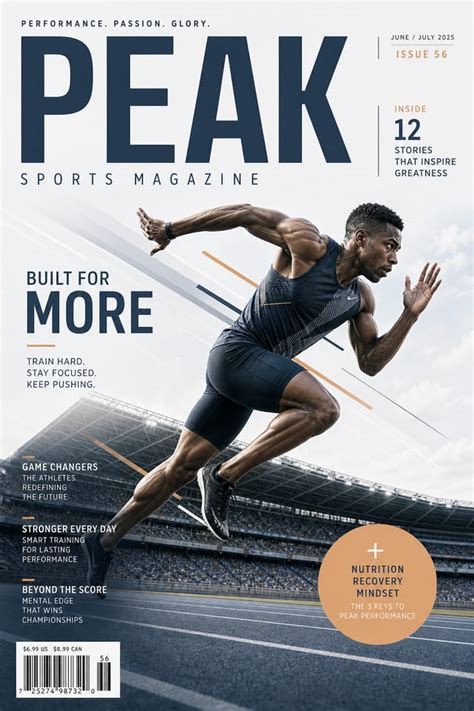 Ai Sports Magazine Cover Maker