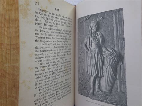 Kim By Rudyard Kipling 1913 Fine Oxford Tree Calf Binding Mfr Rare Books