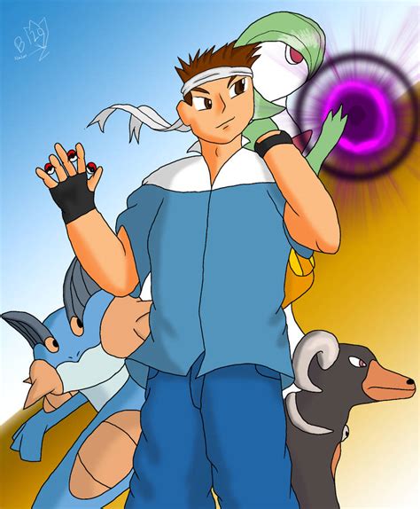 Pokemon Trainer Ryan By Blizzard120 On Deviantart