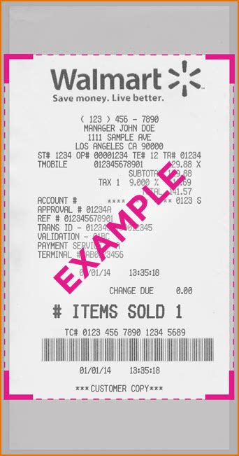 The Receipt