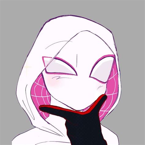 Miles Morales And Gwen Stacy Matching Icons Pfp Spiderman Drawing