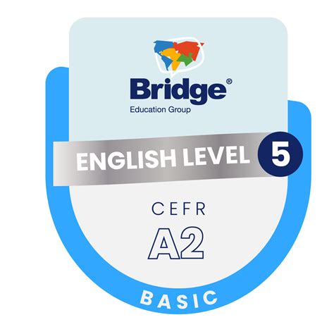 Bridge English Level 5 Basic Cefr A2 Credly