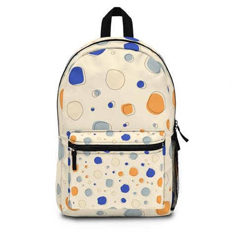 Modern Polka Dot Backpack Back To School Etsy