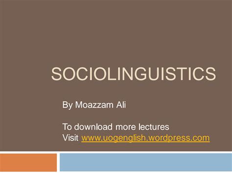 SOLUTION Language And Dialect Ppt Difference Between Language And Dialect Studypool