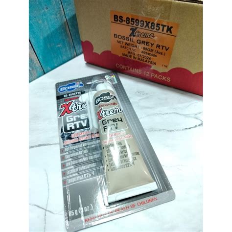 Jual Lem Bossil Bosil Xtreme Grey 85 Gram Shopee Indonesia