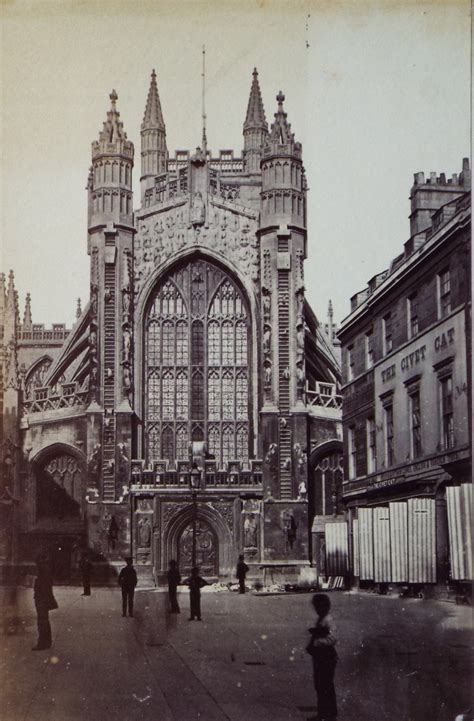 Antique Prints Of Bath Abbey Bath
