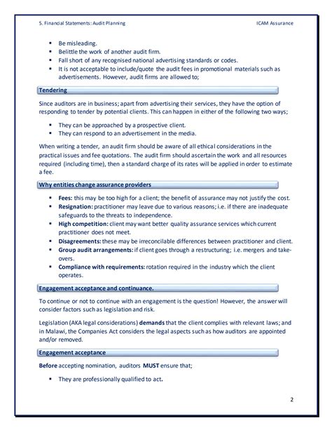 Solution 5 Financial Statements Audit Planning Studypool