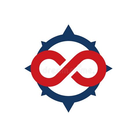 Infinity Compass Stock Illustrations 207 Infinity Compass Stock
